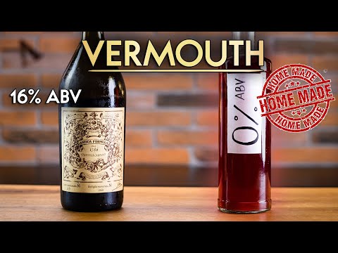 Non-Alcoholic Manhattan with a DIY Vermouth!