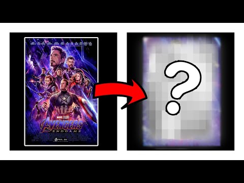 i recreated the avengers endgame movie poster...