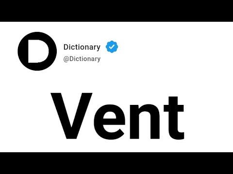 Vent Meaning In English