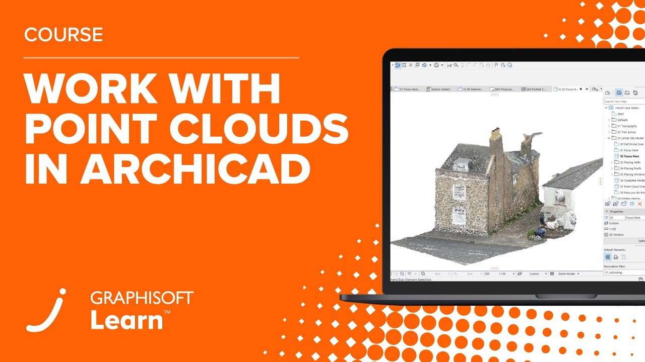 Work with Point Clouds in Archicad