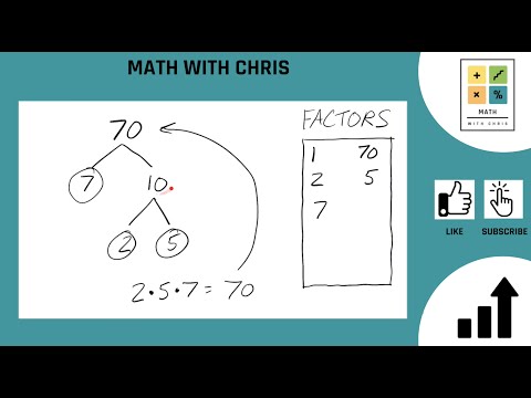 Finding the Factors of 70