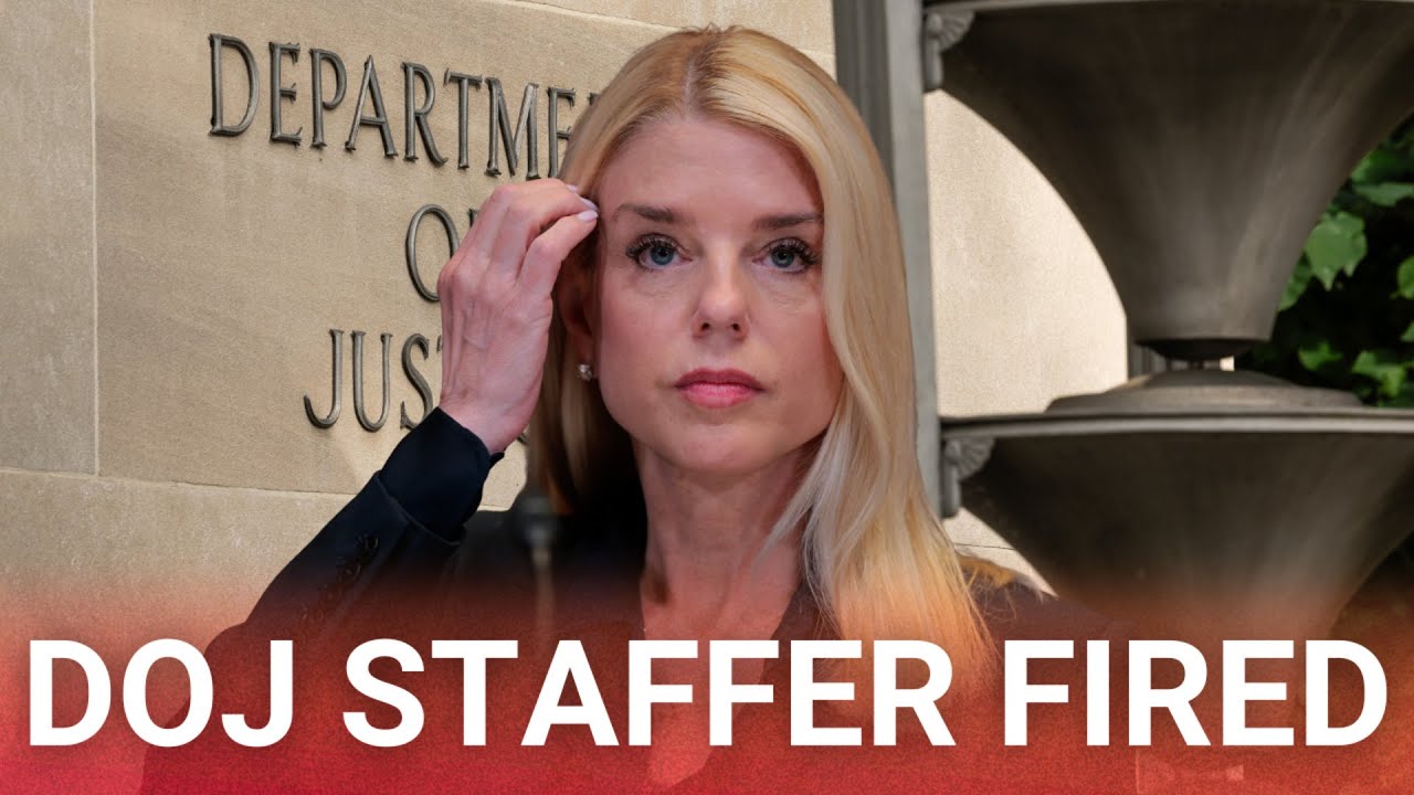 Pam Bondi ruthlessly fires DOJ staffer for flipping off National Guard