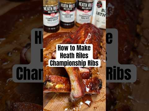 Chef breaks down the secrets behind Heath Riles’ award-winning ribs #bbq #ribs #grilling #bbqrecipe