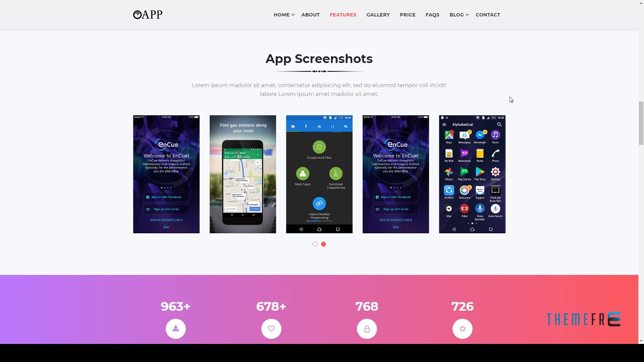 Apps Soft - apps saas software showcase HTML5 responsive template
