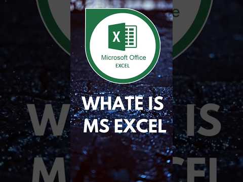 Whate is Ms Excel | ms excel | Please subscribe my channel