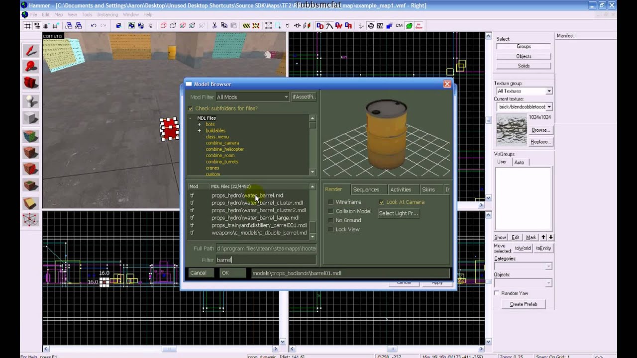Hammer map editor - How to make a prop