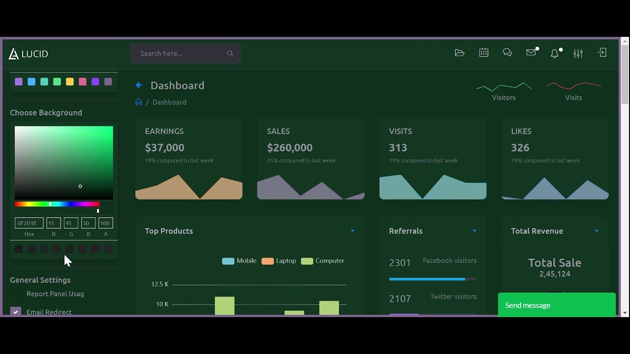 Worlds best angular admin template