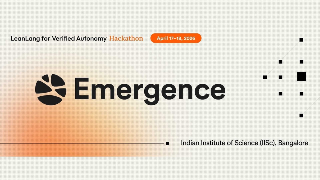 Hackathon: LeanLang for Verified Autonomy