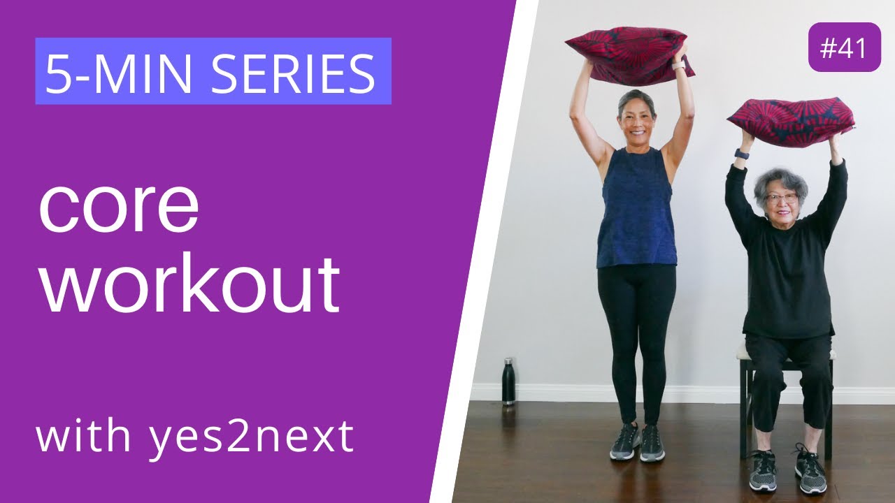 5 MINUTE CORE WORKOUT | Seniors, beginners