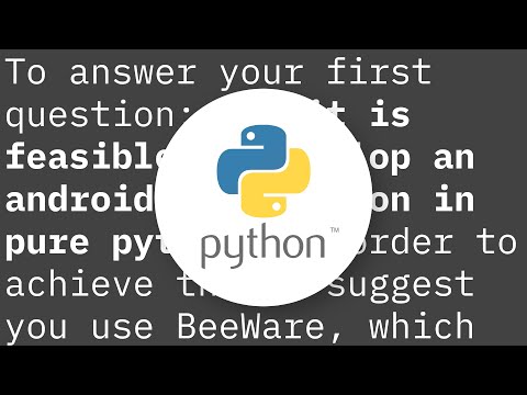 How to develop Android app completely using python?