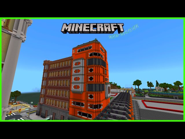 The Hide Away Roof Top Bar Minecraft Map