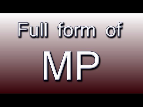 Full form of MP