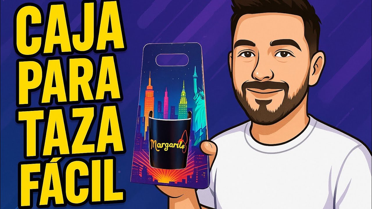 Caja para Tazas Sublimadas o Personalizadas | Proyecto DIY