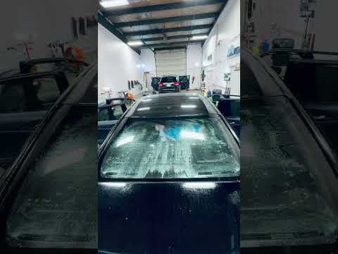 Carbon tint read window carbon tint install! | Kleen Whips Auto Detailing | Joppa, MD