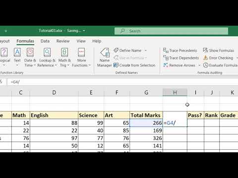 Formulas and Functions – Part 1 (Class Video) – Island Class