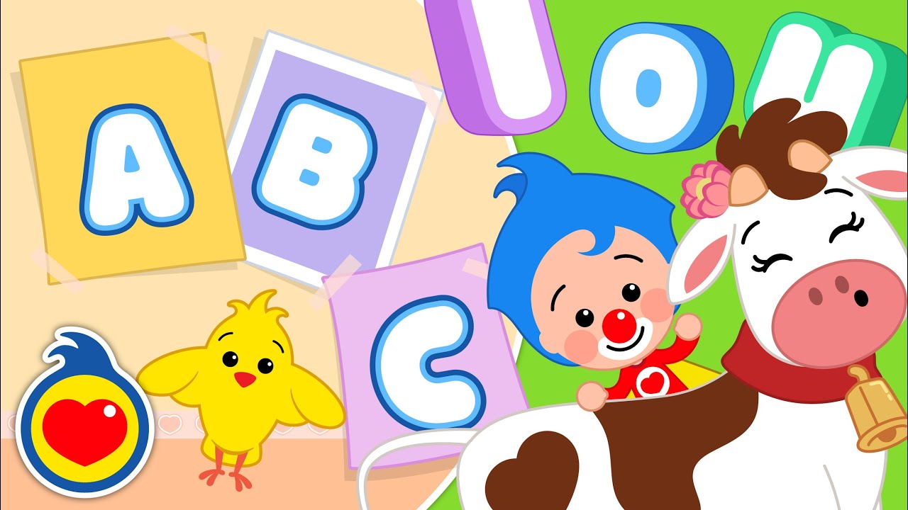 La Canción del ABC - Y Más Canciones Infantiles Para Aprender Las Letras ♫ Plim Plim