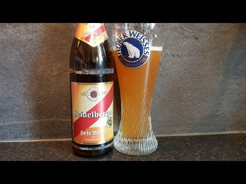 Heidelberger HefeWeizen Hell Spritzig Frischer Genuss By Heidelberger Brauerei | German Craft Beer