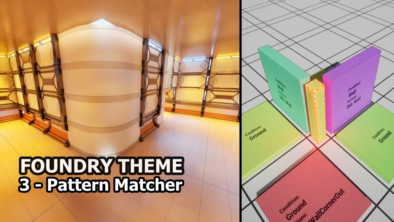 Foundry Theme Part 3: Pattern Matcher - Dungeon Architect (UE5 Tutorial)