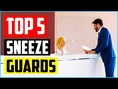Top 5 Best Protective Sneeze Guards in 2022 Sneeze Guard Glass