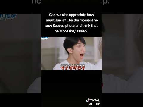 Jun is so smart he finds ways to get his mission success 😅🤭#seventeen #nanatour #jun #napd