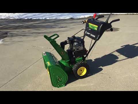 Model Year 2000 John Deere 724D snowblower