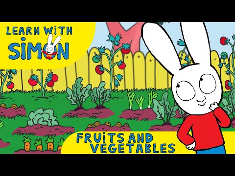 Simon - Fruits and Vegetables *Learn with Simon* [Official] Cartoons for Children