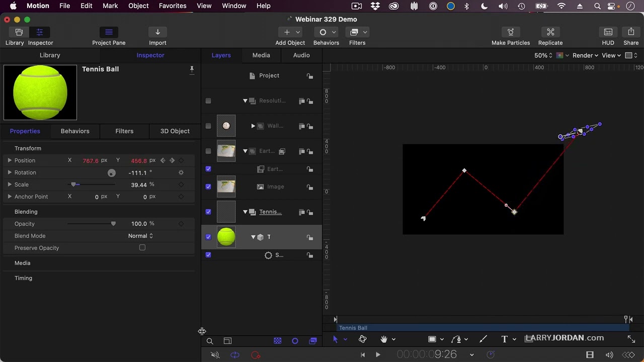 How to Use Keyframes to Animate Movement in Apple Motion