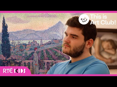 This Is Art Club! | What Is Pointillism In Art?! 🤔 | @RTEKids