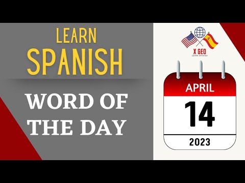 Learn Spanish ► WORD OF THE DAY ► How to Say [garage] in Spanish ► DAILY PHRASE 04/14/23 ► #XGEO