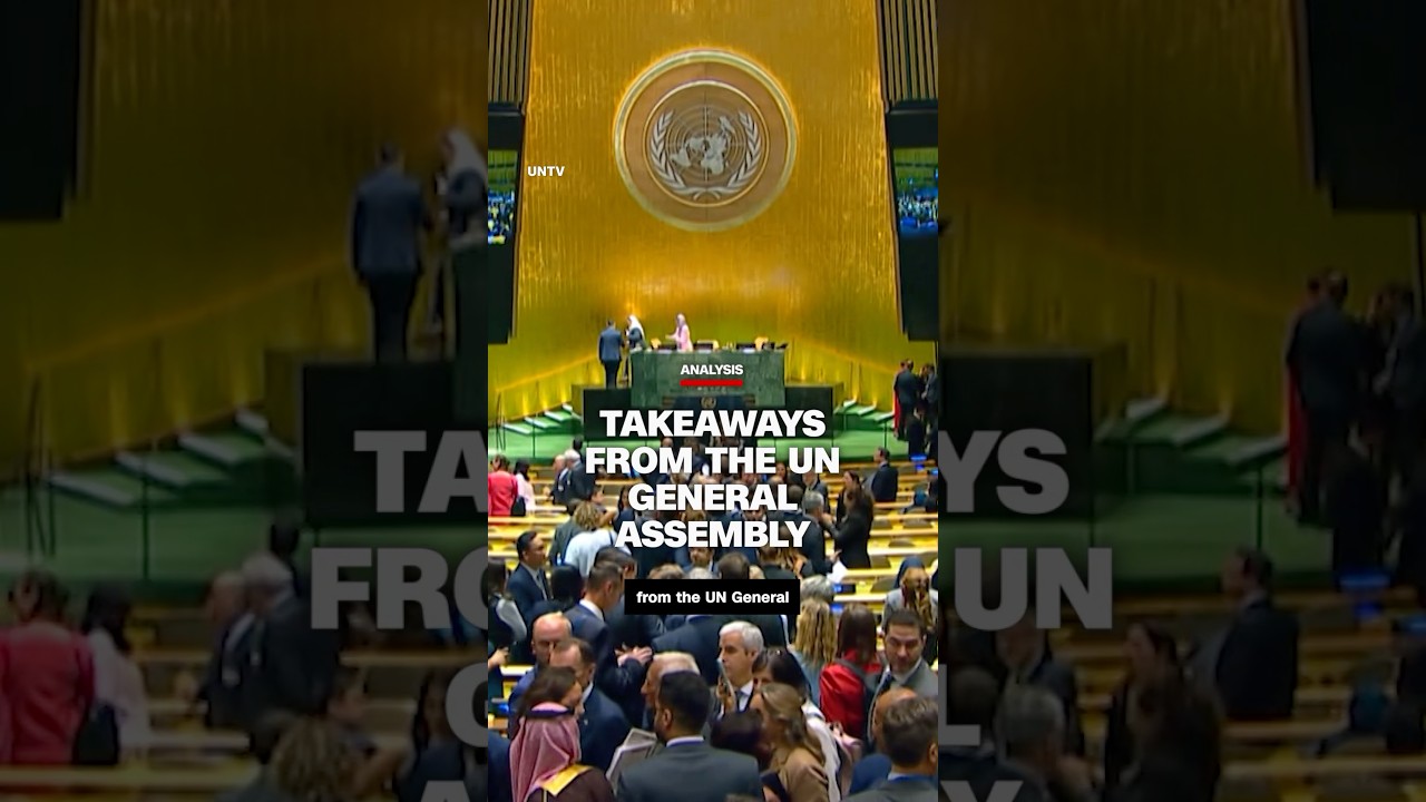 Takeaways from the UN General Assembly