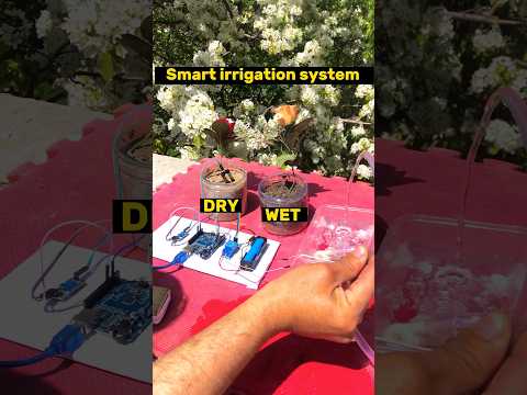 Arduino Smart Irrigation System || DIY Arduino plant watering system #arduino #arduinoproject