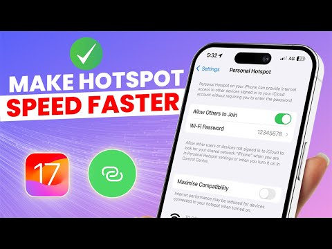 How to Make iPhone or iPad's Hotspot Speed Faster | Make iPhone Hotspot Faster
