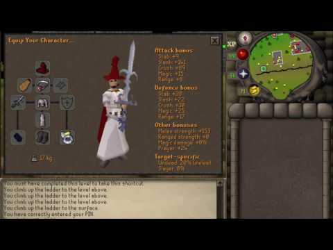 Maxed Pure Armadyl Godsword Max Hit Osrs 1 Defence
