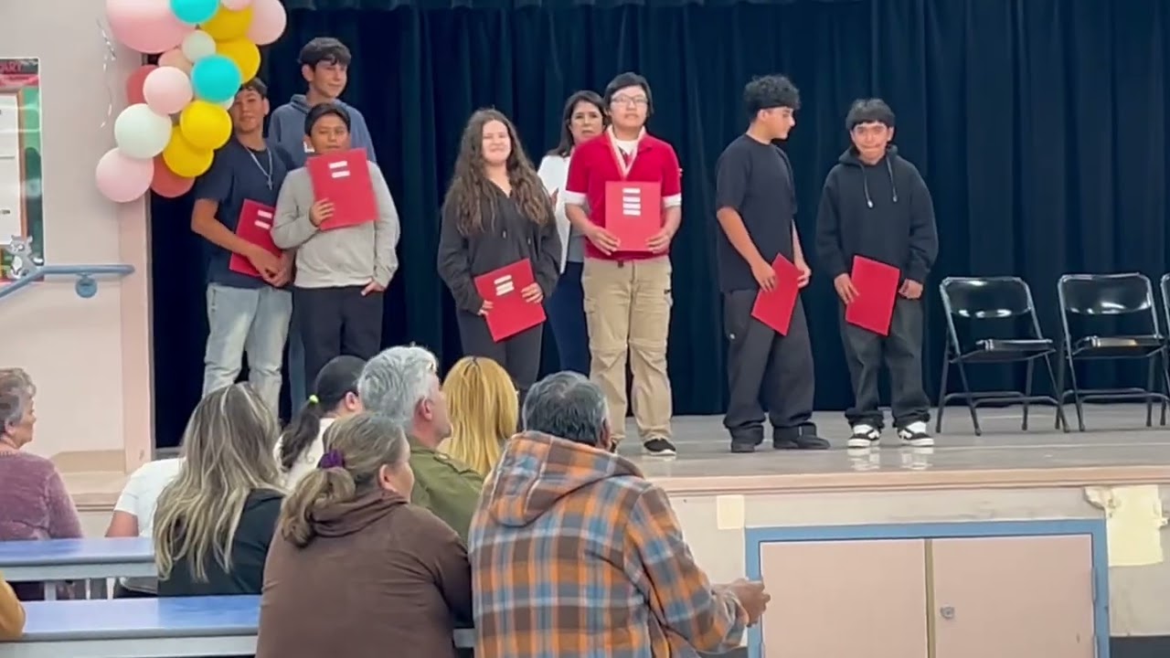Vejar Elementary Award Ceremony for 7 Grade