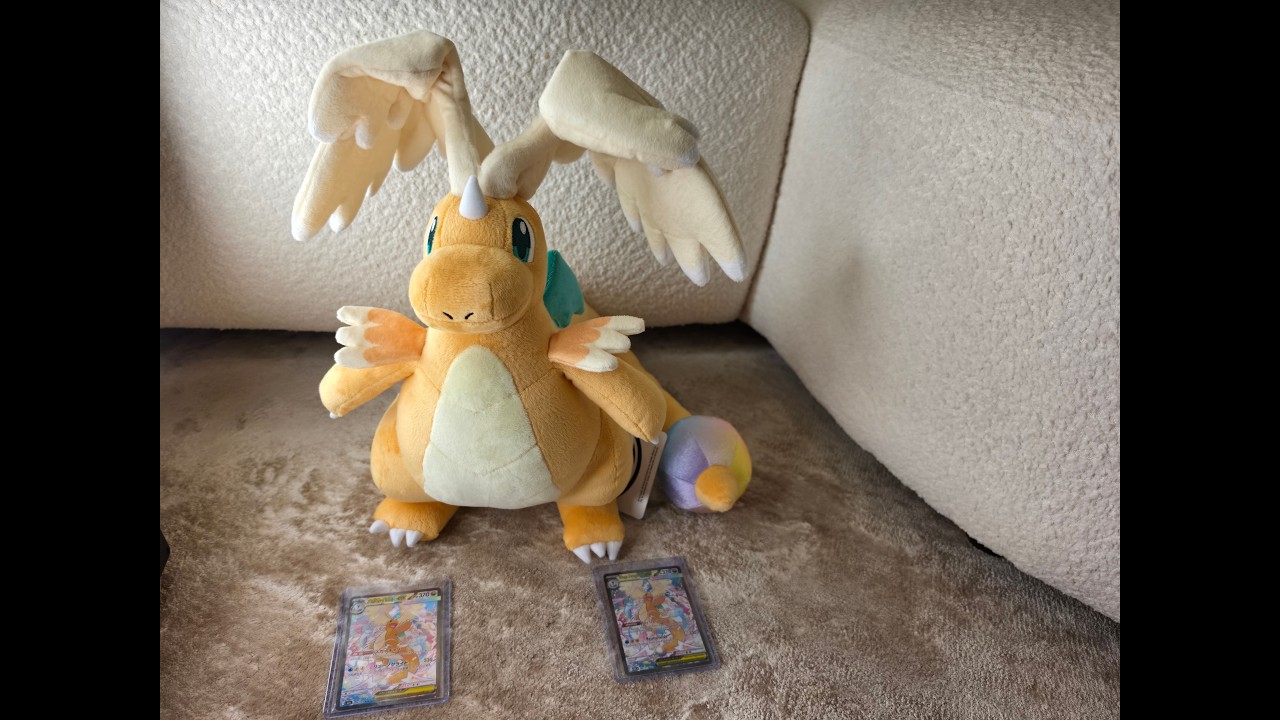 POKÉMON CENTER SINGAPORE EXCLUSIVE! MEGA DRAGONITE PLUSH UNBOXING 🐉🔥 (ONLY 7 SOLD!)