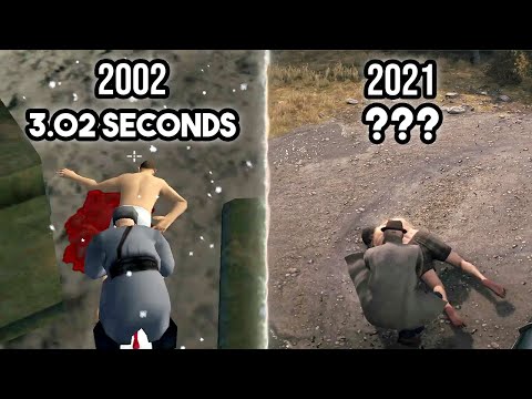 How much time required to wear disguise in Every Hitman Game