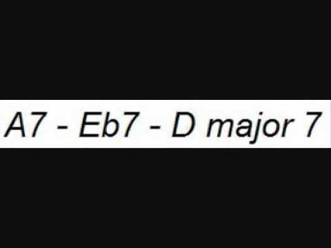 A7 - Eb7 - D major 7