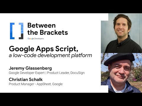[Between] Google Apps Script, a low-code development platform