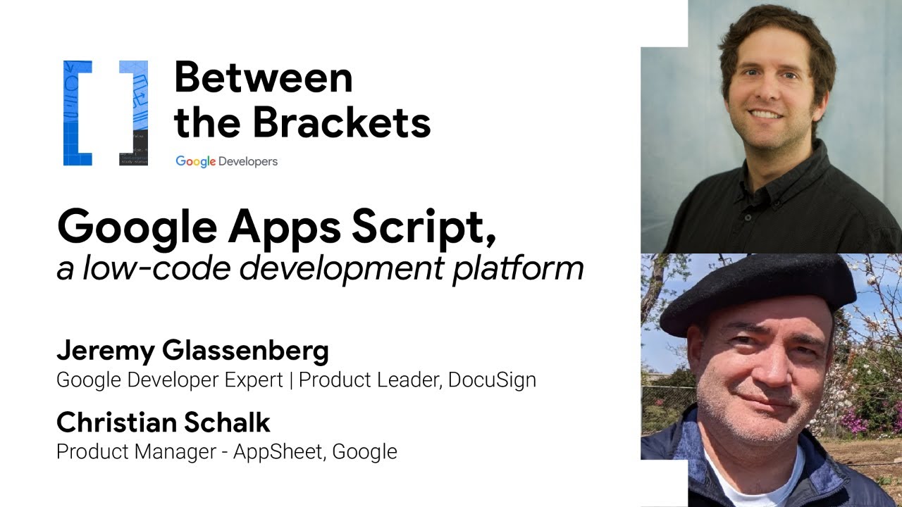 [Between] Google Apps Script, a low-code development platform
