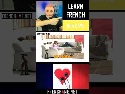 Learn French in 5 Days I Vocabulary I Salon # Vol 1