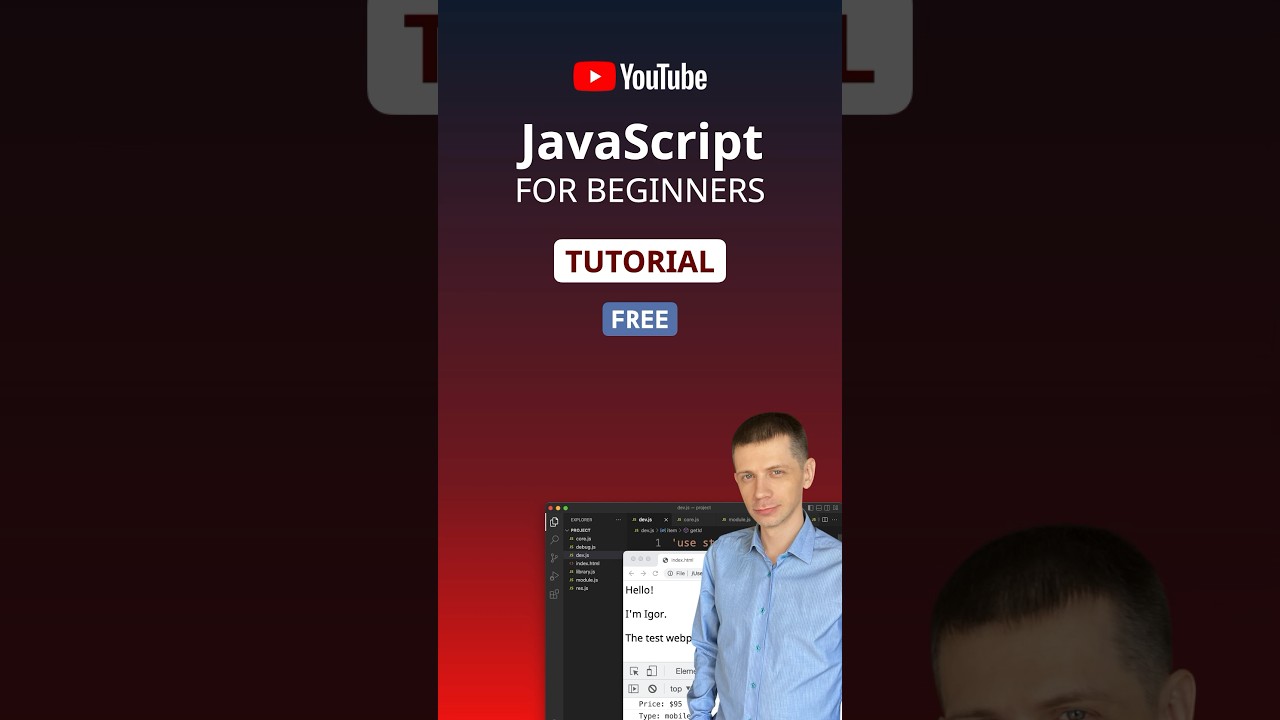 JavaScript Tutorial for Beginners 2023 #javascript