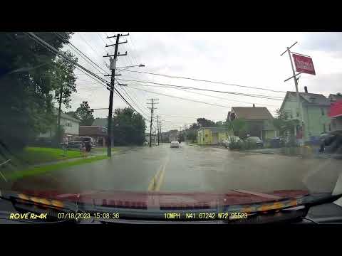Bristol CT - Park St Flash Flood - July 18 2023