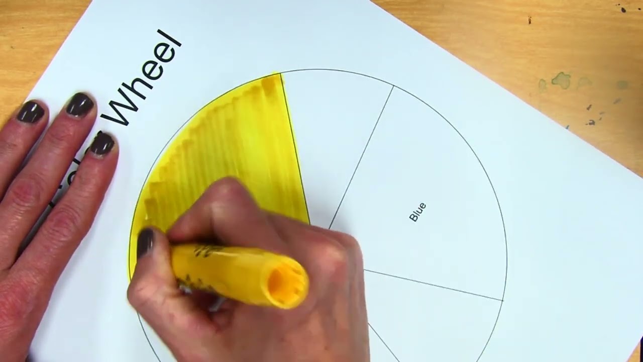 Color Worksheet for First Grade
