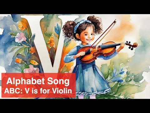 Words That Start With V - ABC Alphabet Song for Kids