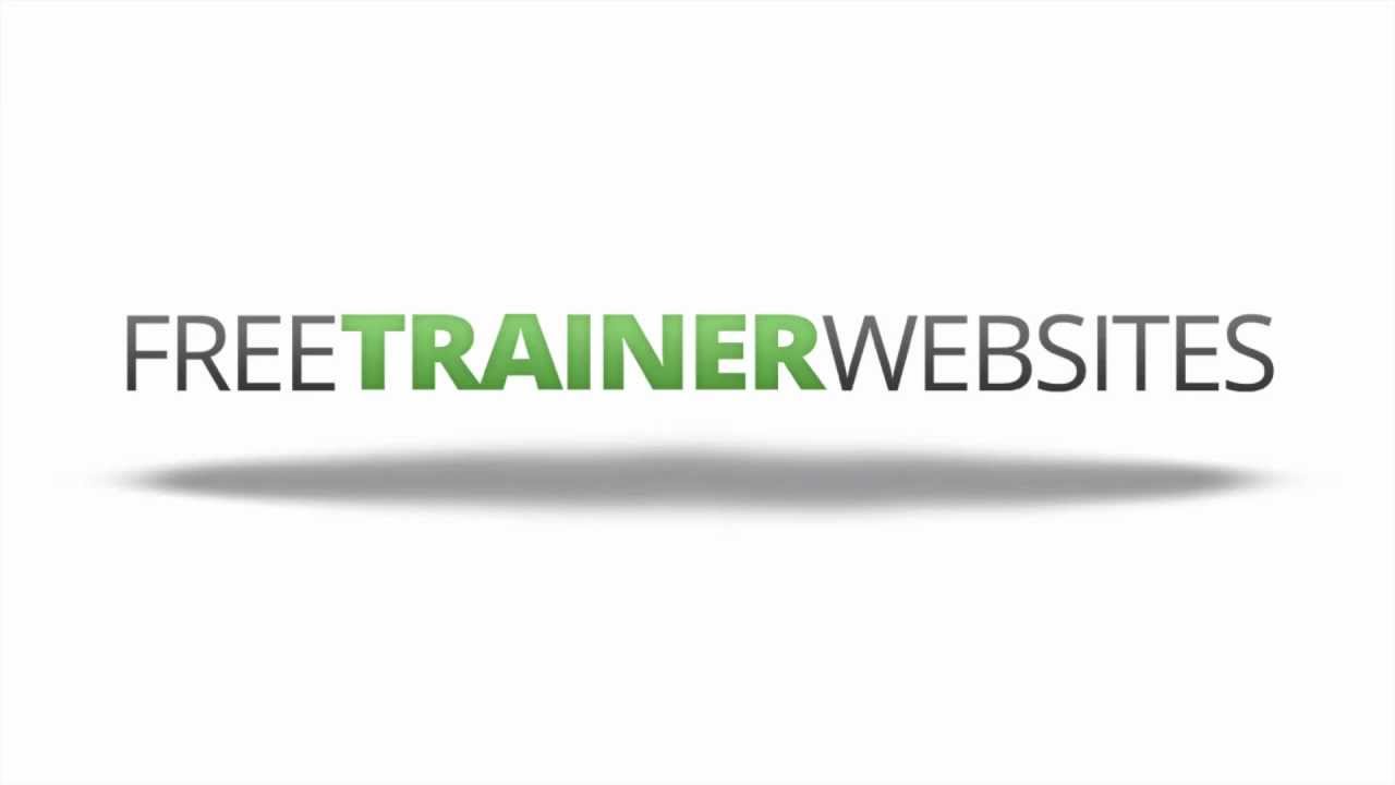 Free Personal Trainer Website Templates