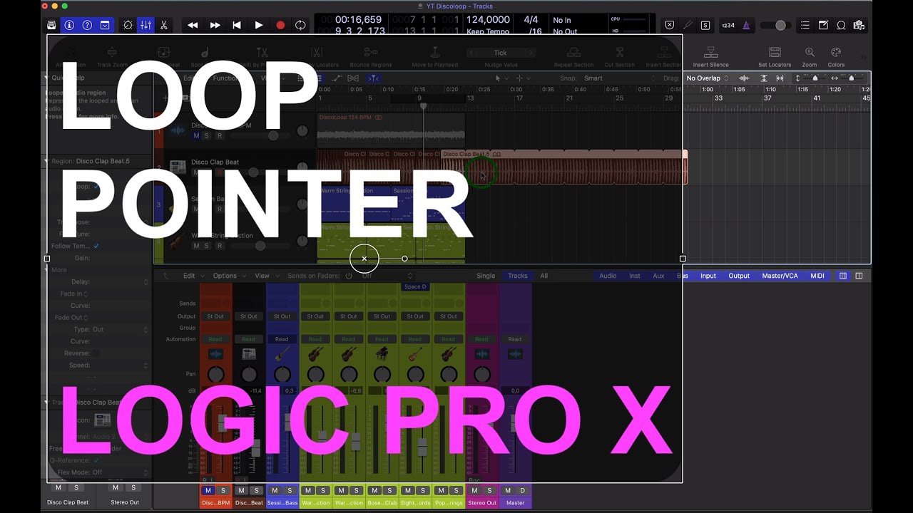 LOOP POINTER : LOGIC PRO X : SINGLE FUNCTIONS