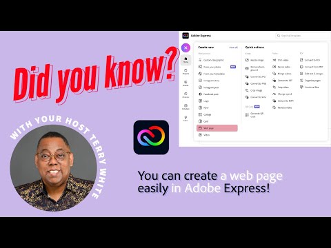 Did You Know You Can Create a Web Page Easily in Adobe Express?