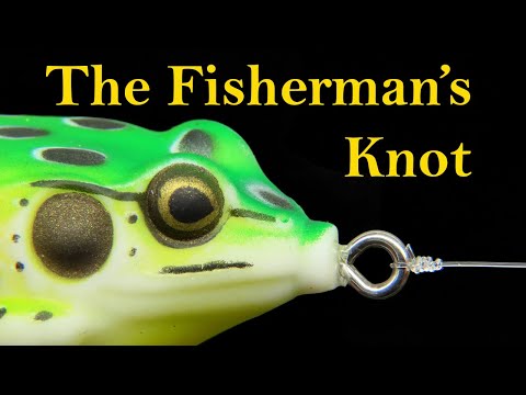 How to tie the improved clinch knot (fishermans knot)
