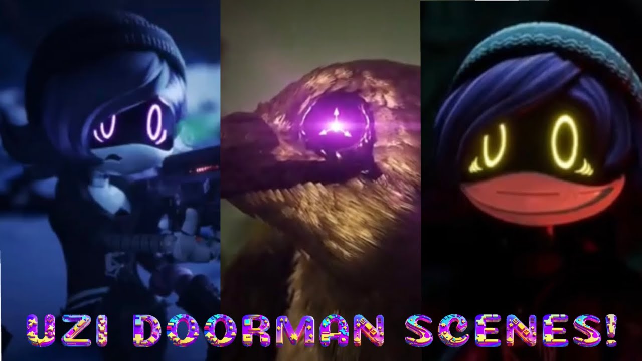 ALL UZI DOORMAN SCENES MURDER DRONES