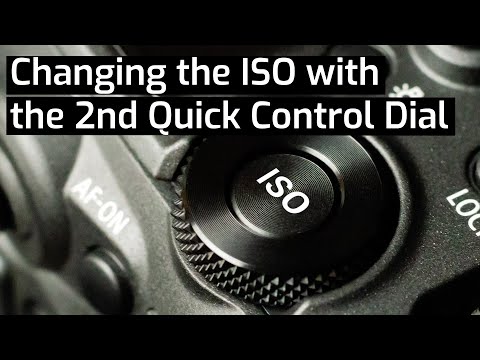 Canon R5: Changing ISO with second quick control dial (4147C002)
